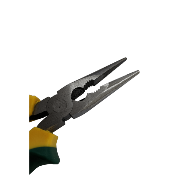 Heavy Duty Long Nose Pliers - High Quality Soft Grip Handles - Spring ...