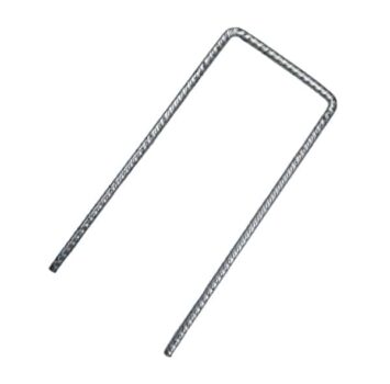 Premium Rebar U Pins | Pack of 50 | 180 x 80 x 6mm (for Grass ...