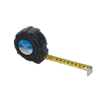 5M Silverline Chunky Tape Measure | Strong Anti-Shock Casing
