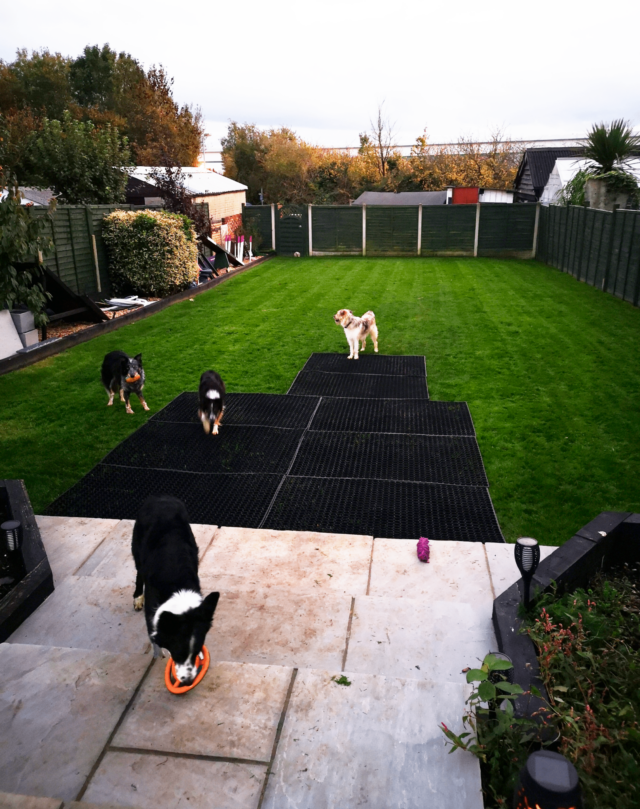 Rubber Grass and Ground Protection Mats 1.5m x 1m x 16mm - The Ideal Garden