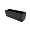 Black Rectangle Garden Planter | 3 Sizes - The Ideal Garden