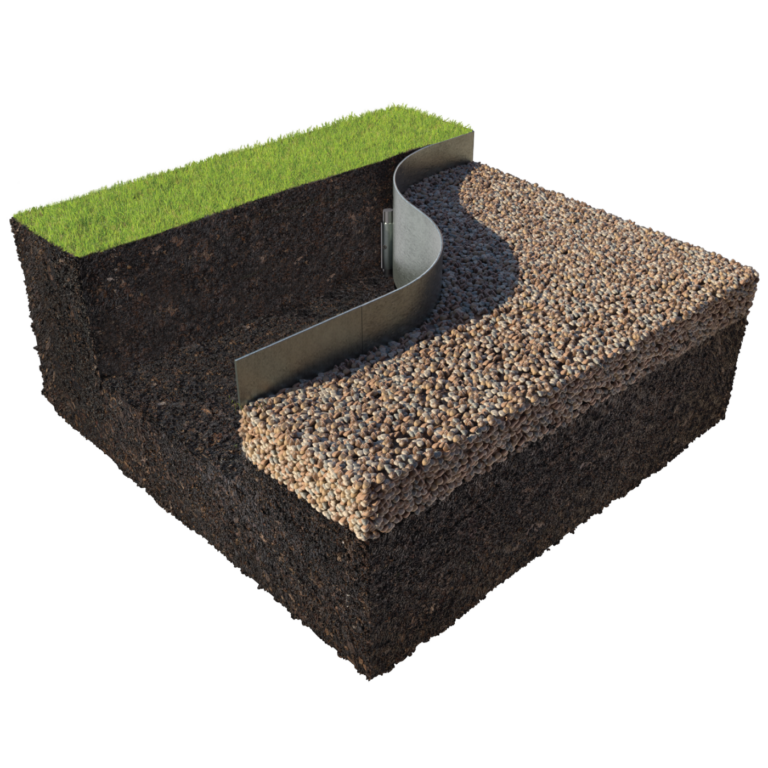 CORE EDGE HD Steel Lawn Edging | 2.5mm Thick | 1075mm (5 Linear Metres ...